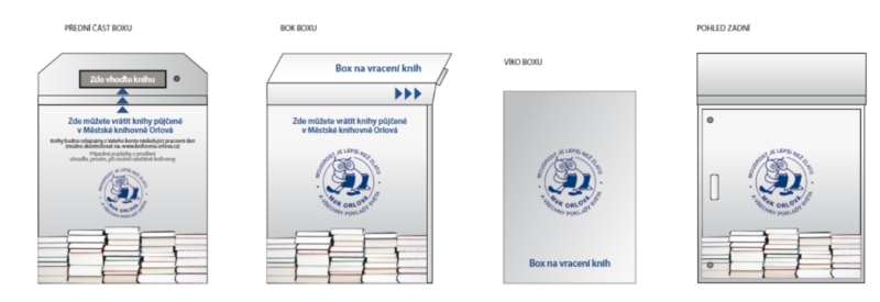 Outdoor Book Drop Container – Cosmotron