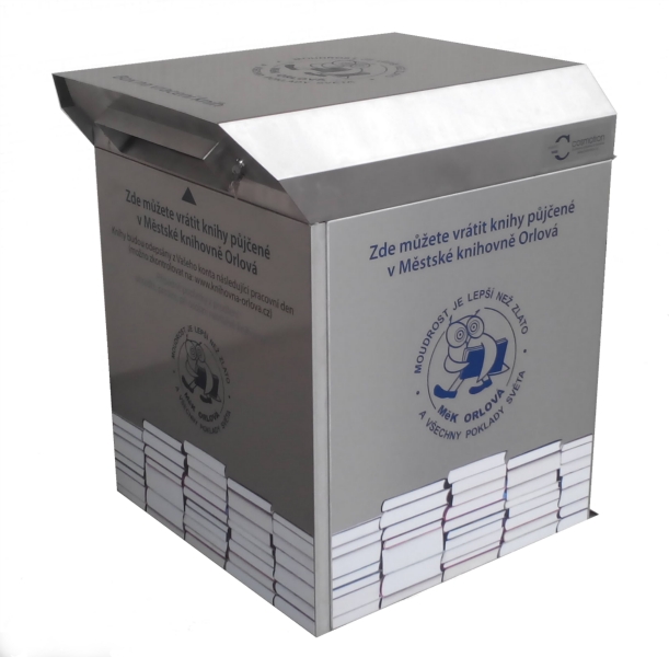 Outdoor Book Drop Container – Cosmotron