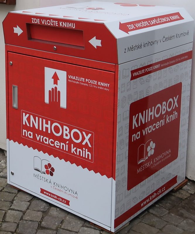 Outdoor Book Drop Container – Cosmotron